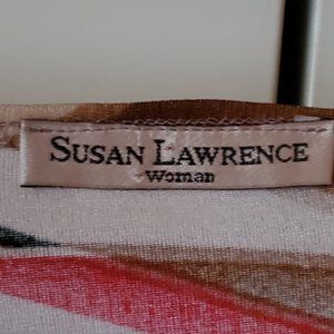 Susan Lawrence | Tops | Susan Laurence Retro 9s Geometric Multicolor ...